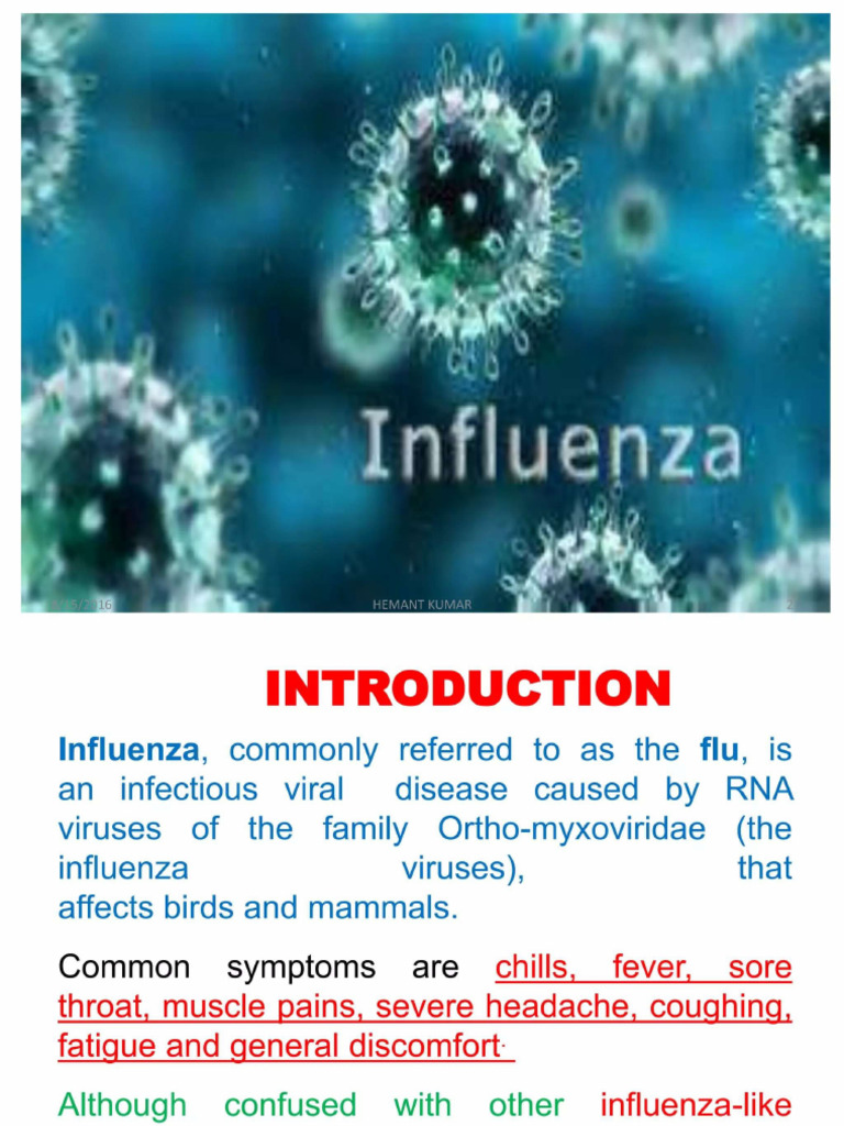 Influenza | PDF
