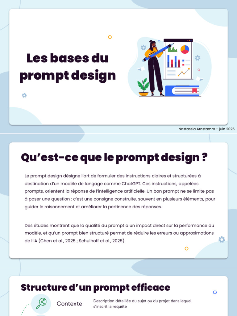 Introduction au prompt design efficace | PDF | Intelligence ...
