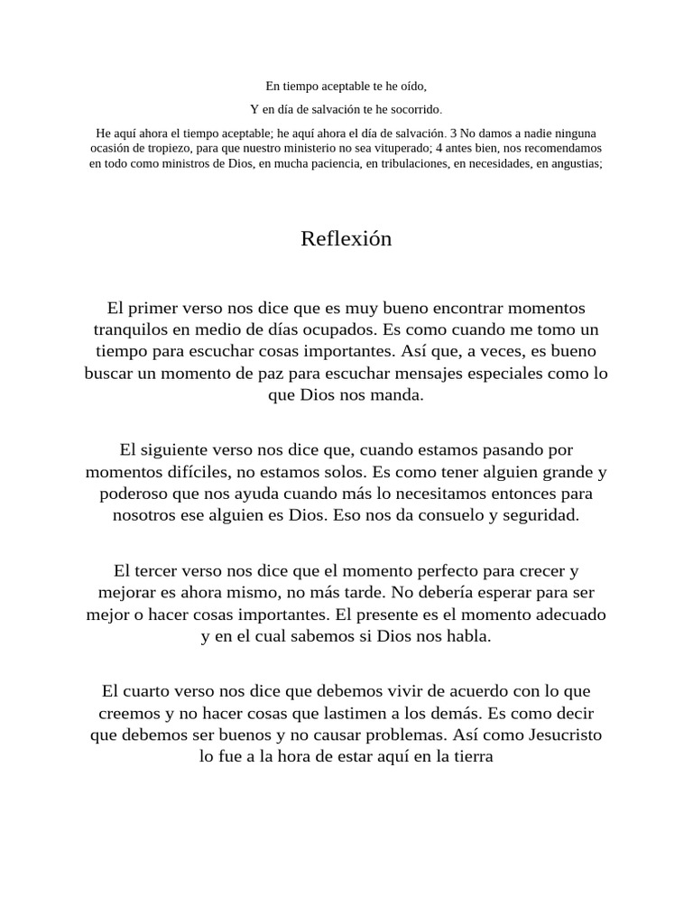 Reflexiones sobre la fe y la paciencia | PDF
