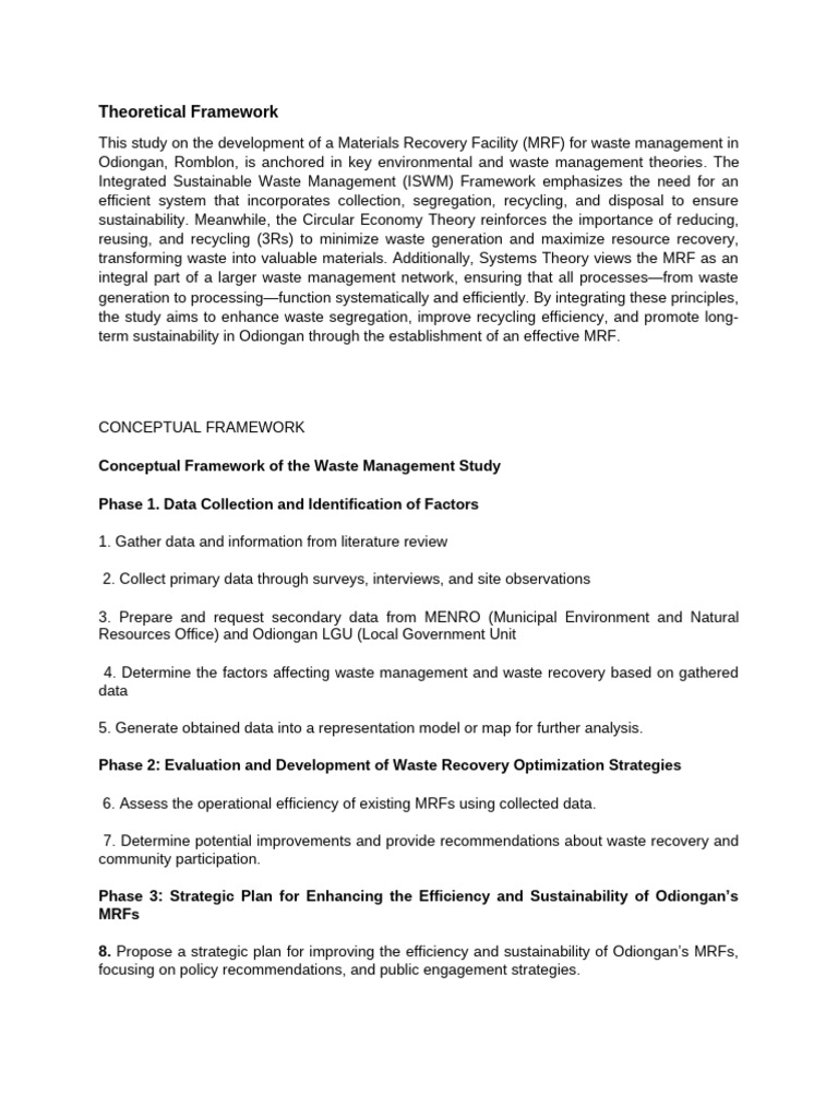 Conceptual Framework | PDF