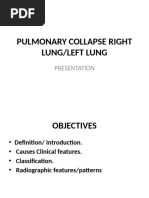 Imaging Techniques for Lung Collapse | PDF | Lung | Medical Specialties
