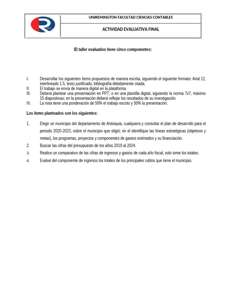 Trabajo Investigativo Electiva 1 | PDF