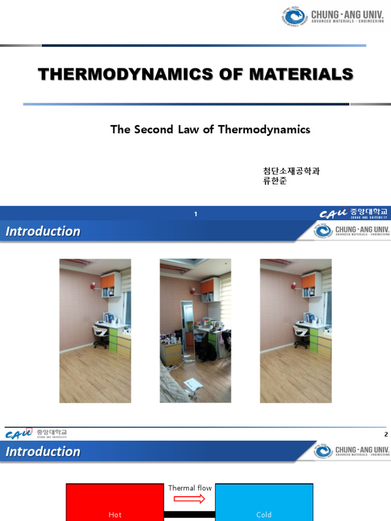 The Second Law of Thermodynamics | PDF | Heat | Thermodynamic Equilibrium