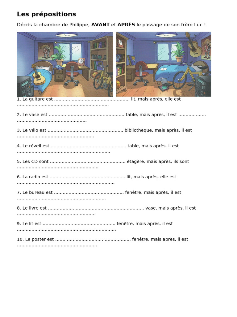 Localisation Prepositions | PDF