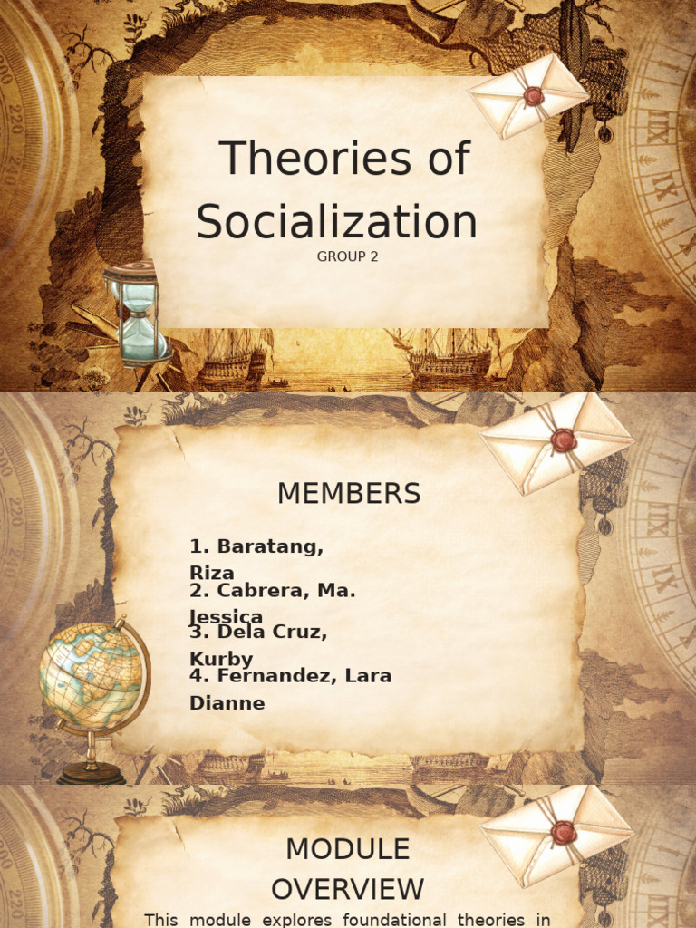 Theories of Socialization Explained | PDF | Thought | Mind
