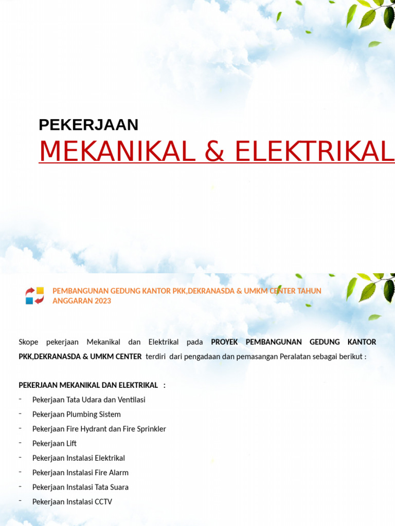 Contoh PPT Mep | PDF