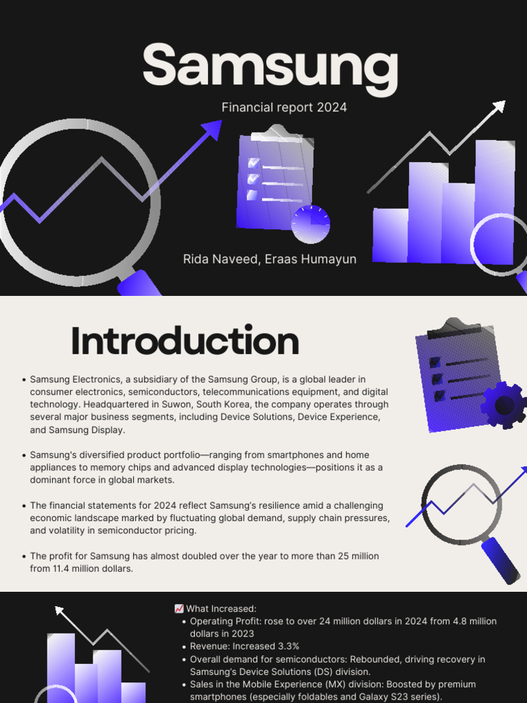Samsung 2024 Financial Performance Report | PDF | Bonds (Finance ...