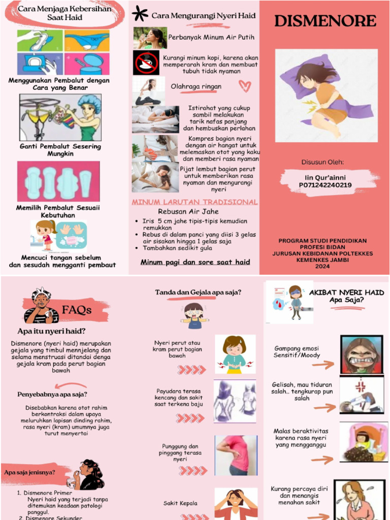 Leaflet Dismenore Iin | PDF
