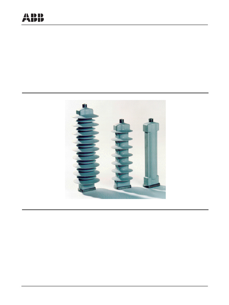 Surge Arresters ABB MWD Instruction | PDF | Alternating Current | High ...