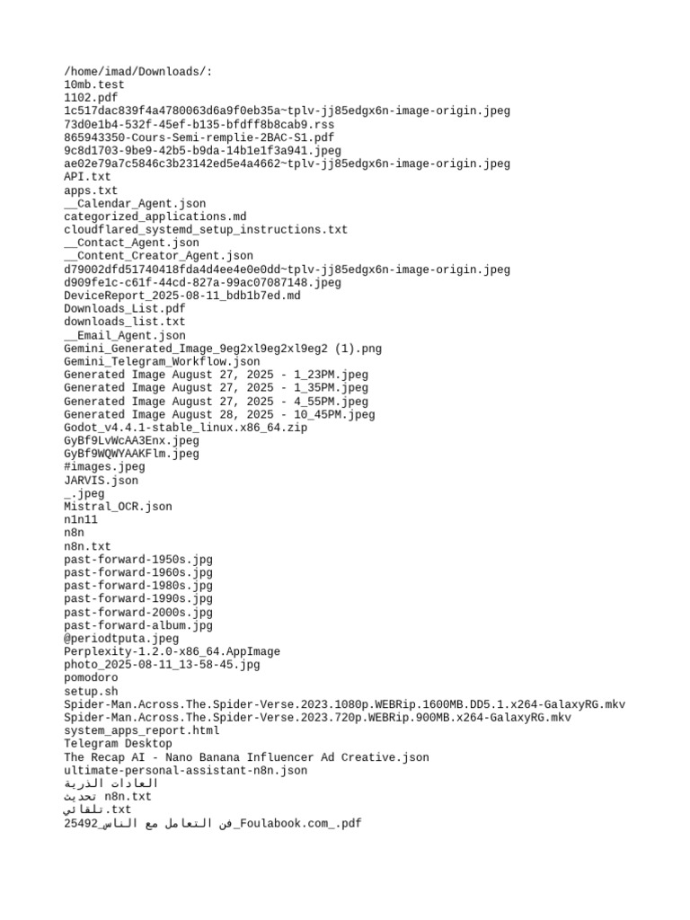 Downloads List | PDF