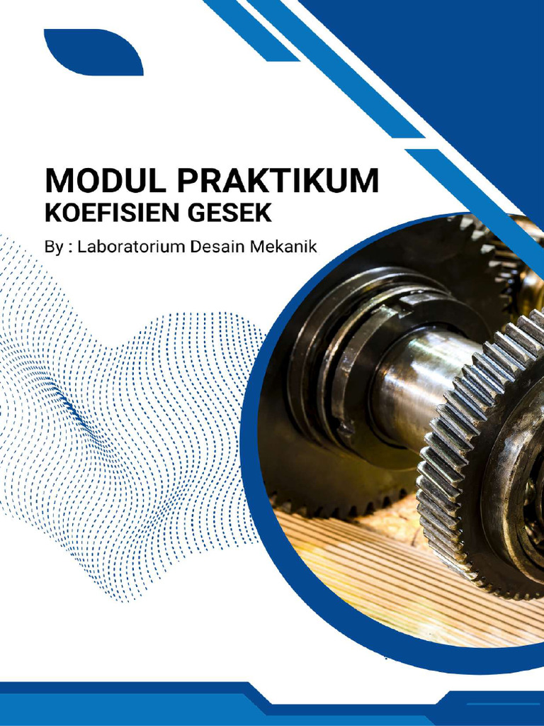 Modul5 Koefisien Gesek Prakfis 1 | PDF