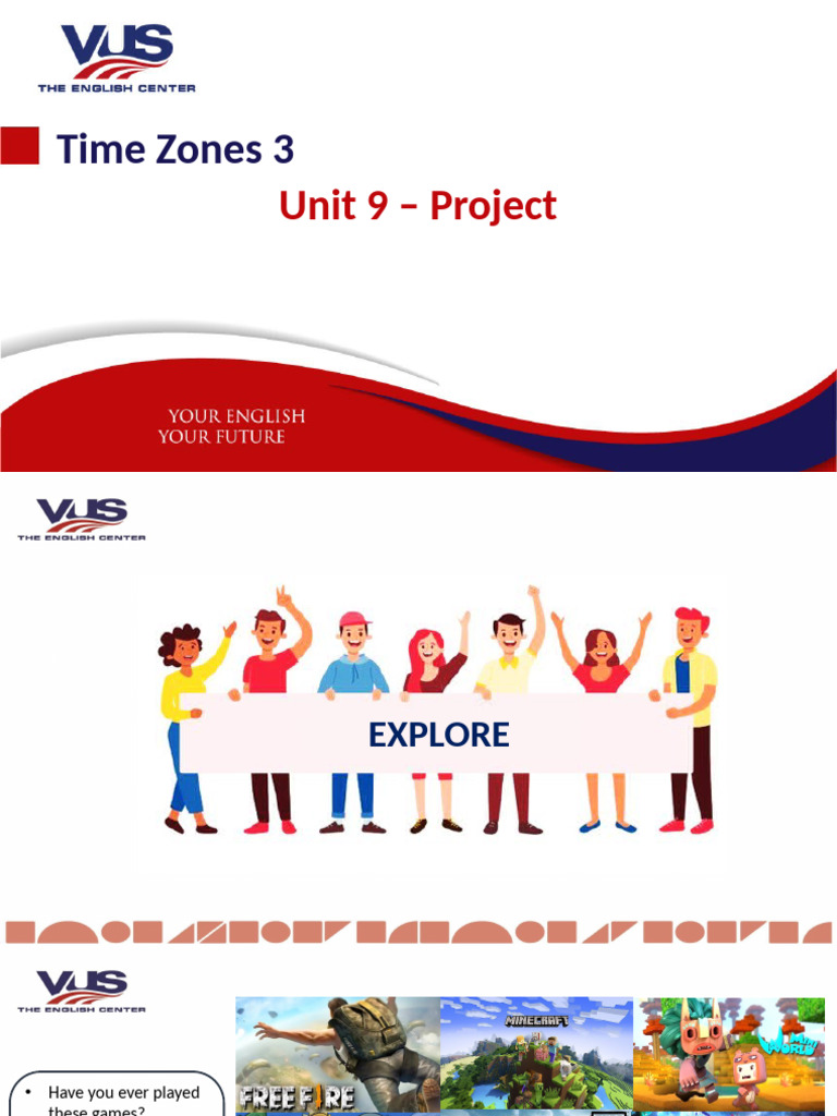 Time Zones 3 - Unit 9 - Project | PDF