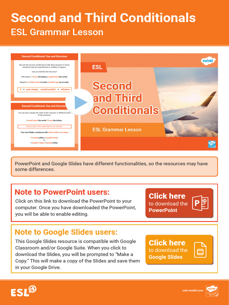 T 1713195807 Second and Third Conditional Adults b1 b2 Ver 6 | PDF