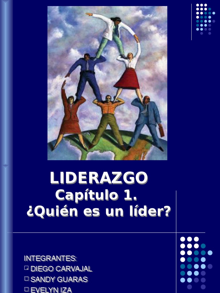 Liderazgo CAP1 | PDF | Liderazgo | Comportamiento