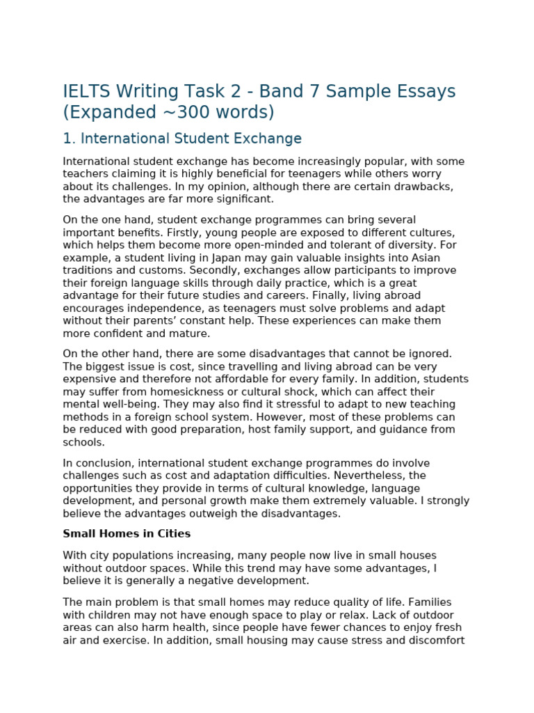 Ielts Band7 Samples Task2 Set2 | PDF | Renewable Energy | Climate Change
