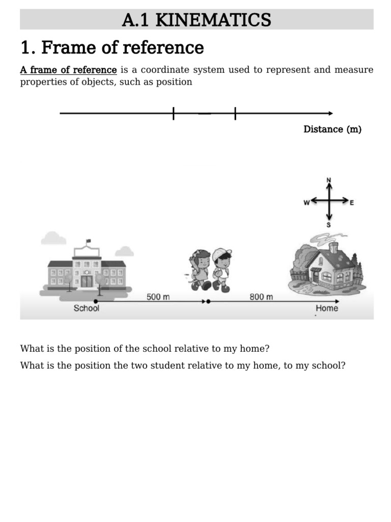 Kinematics: Distance, Speed, and Acceleration | PDF | Velocity ...