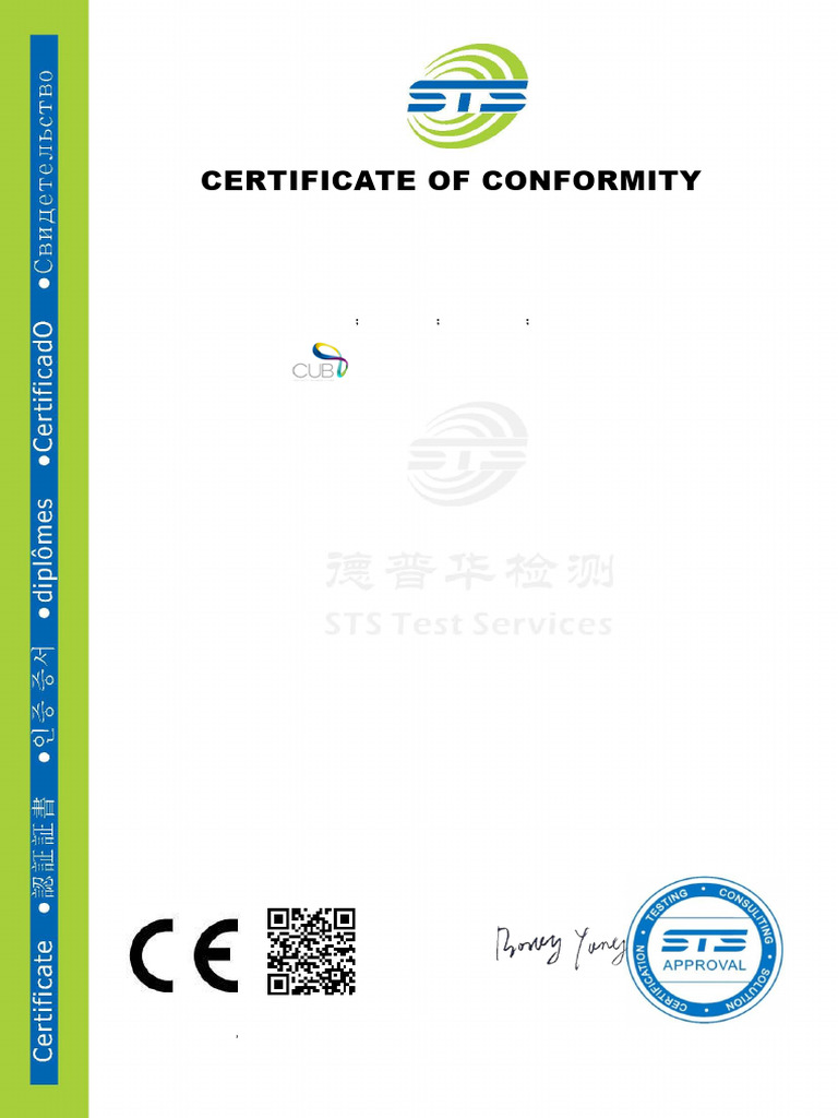 CE Declaration of Conformity Weco 4k4 | PDF