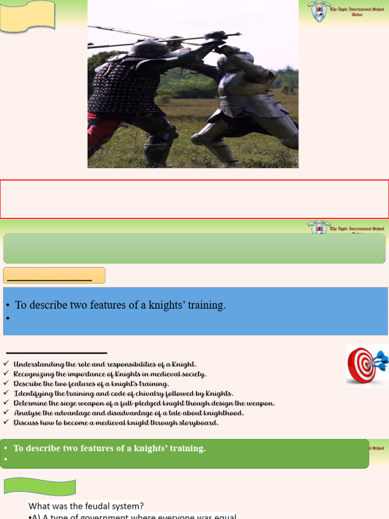Understanding Medieval Knights' Roles | PDF | Knight | Chivalry