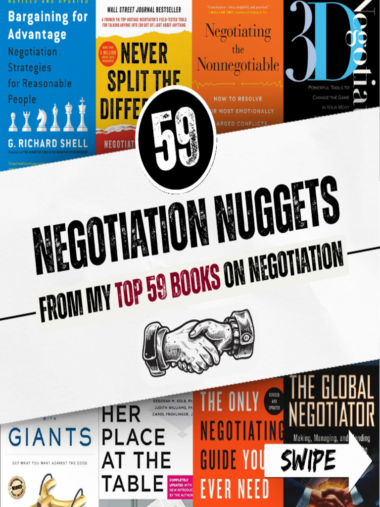 50 Negotiation Nuggets 1757239791 | PDF | Negotiation | Cognition