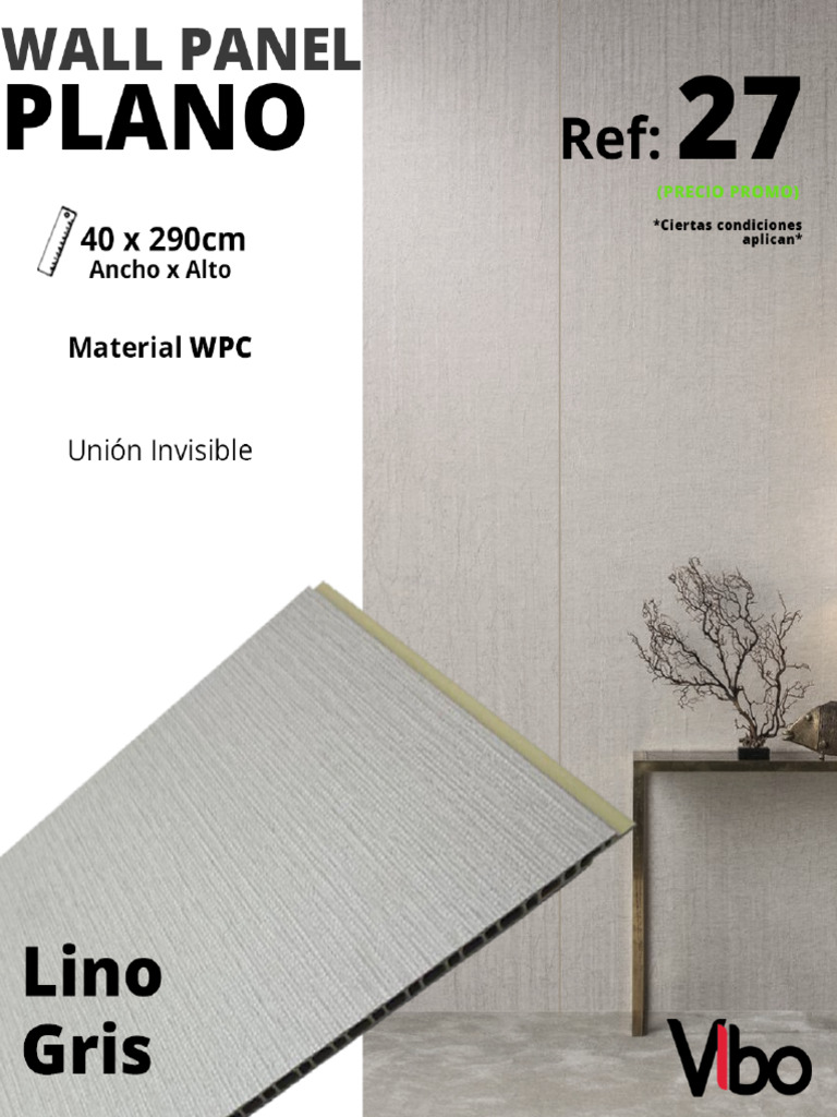 Mega Panels y Wall Panels Planos | PDF