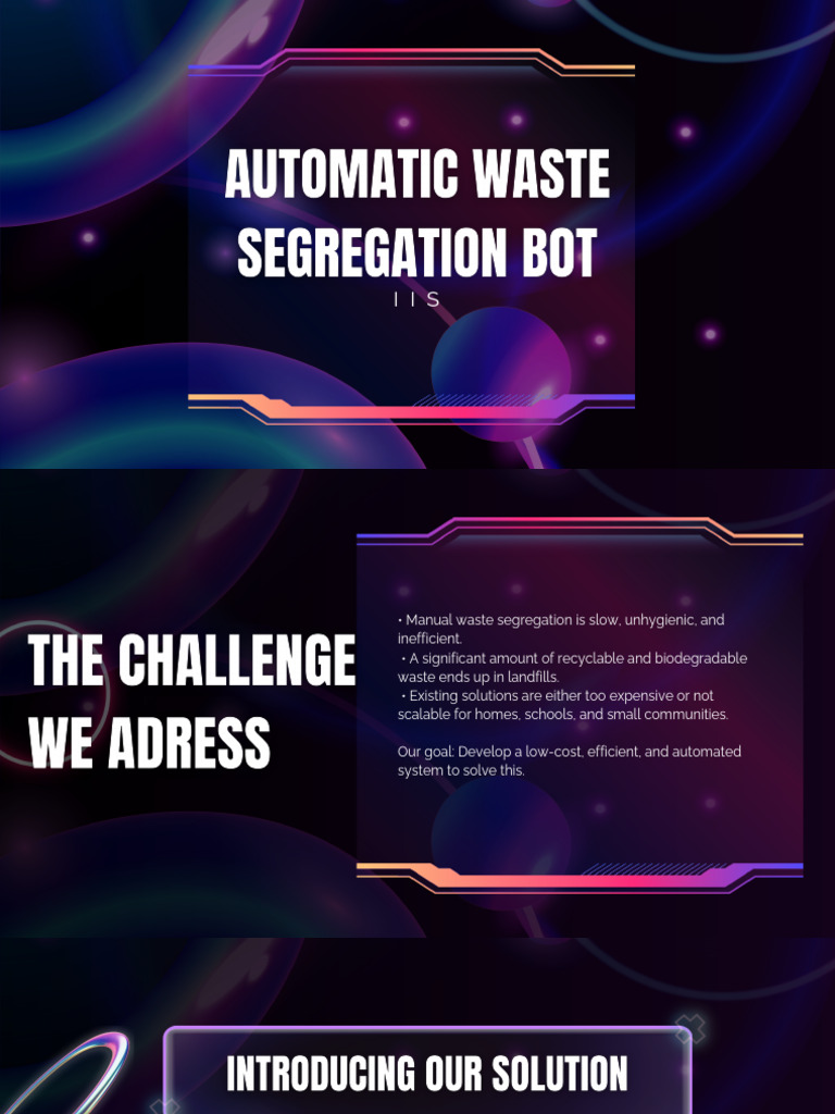 Automatic Waste Segregation Bot | PDF | Recycling | Waste