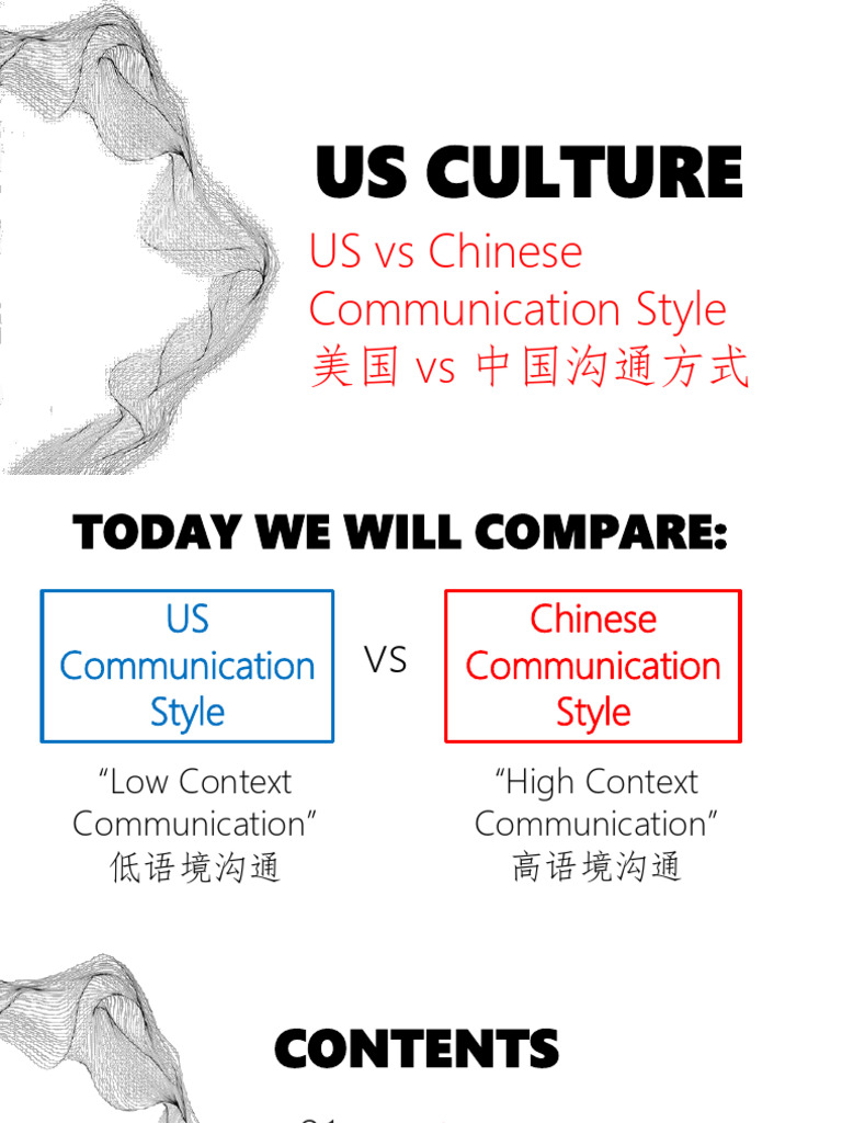US Vs Chinese Culture - Communication Style | PDF