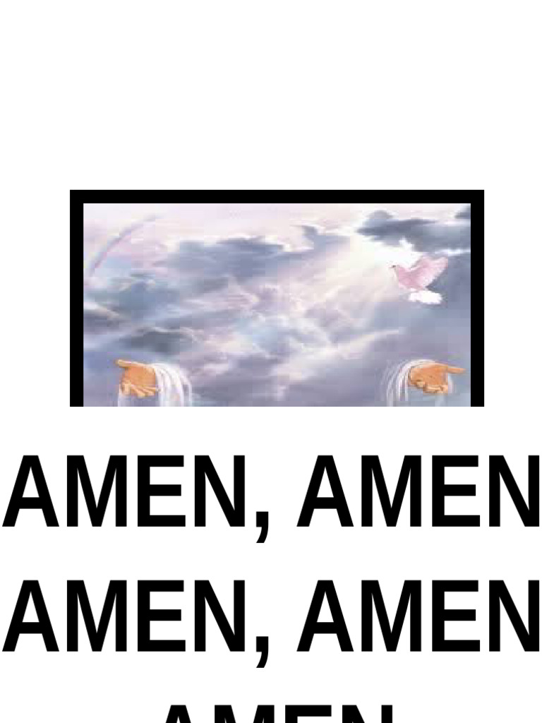 Amen Amen Amen | PDF