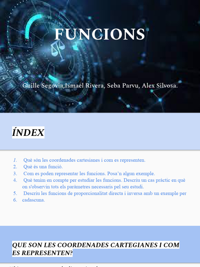 FUNCIONS | PDF