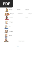 Describing People: Physical Appearance Guide | PDF | Hair | Blond