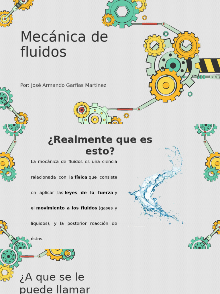 Mechanical Engineering Major For College by Slidesgo | PDF | Gases | Fluido