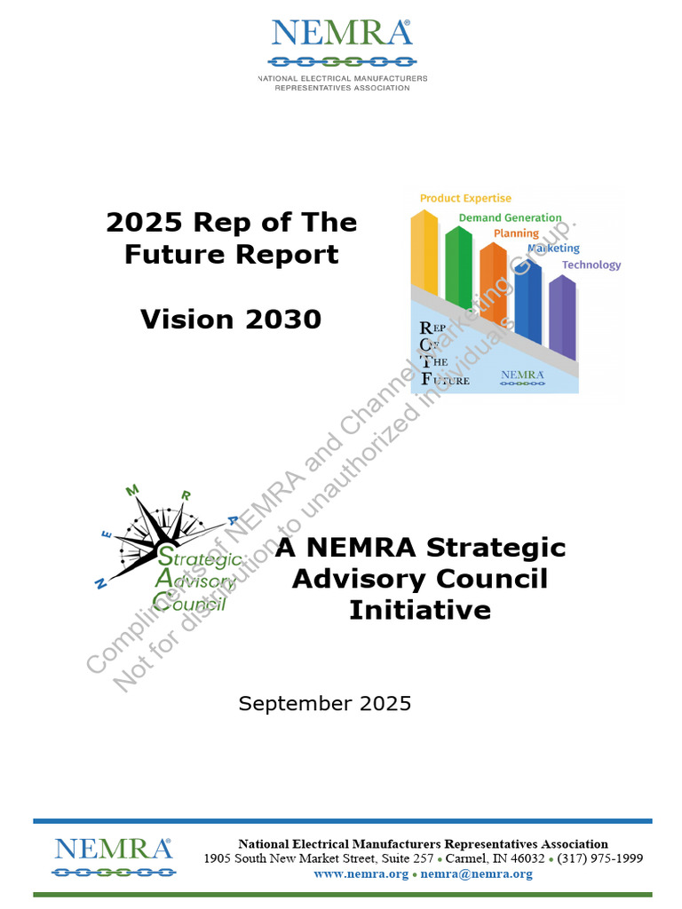2025 NEMRA Rep of The Future Report | PDF | Marketing | Sales
