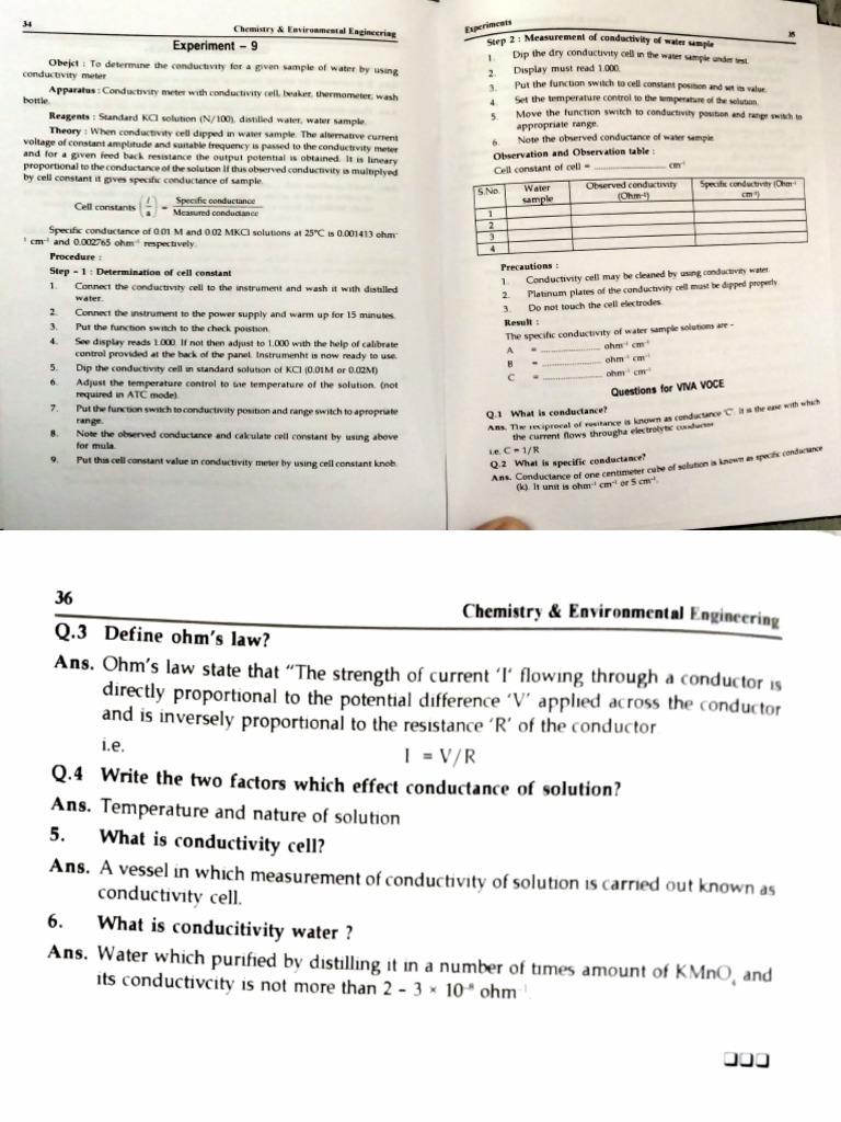 Conductive Meter | PDF | Electrical Resistivity And Conductivity ...