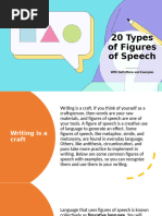 Figurative Language in Hatchet Cheat Sheet | PDF | Irony