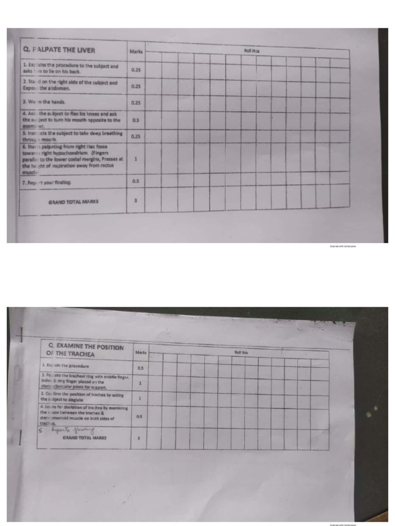 OSPE Physiology | PDF