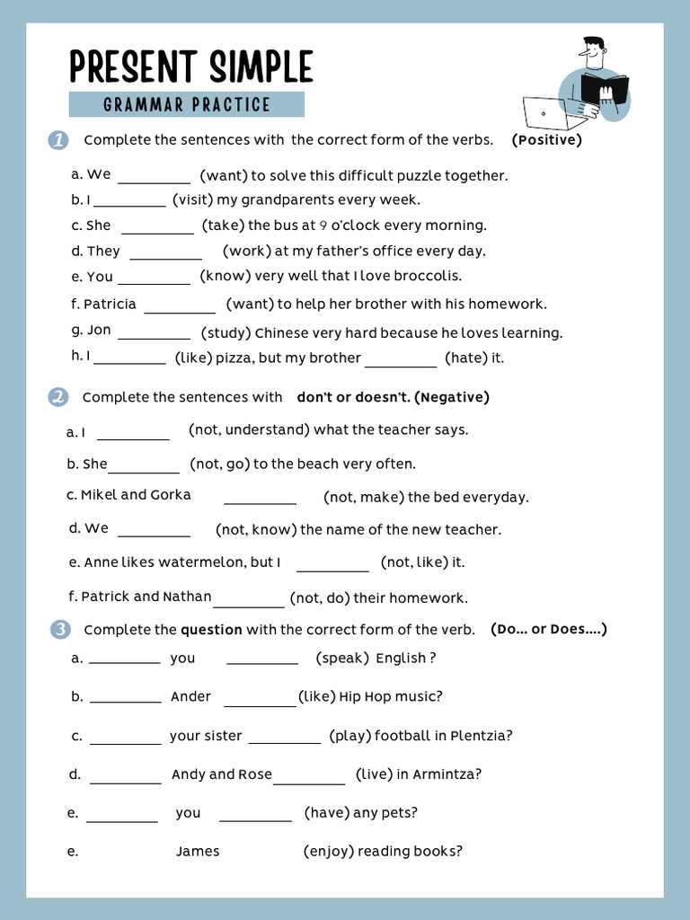 Present Simple | PDF