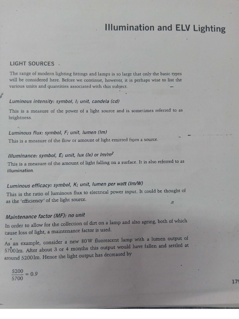 Illumination Notes | PDF