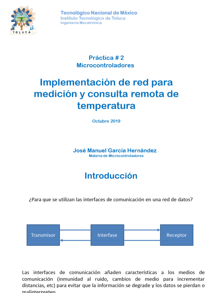 Red RS-485 para Medición de Temperatura | PDF | Ingeniería Informática ...