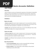 Nostro Account Reconciliation Explained | PDF | Foreign Exchange Market ...
