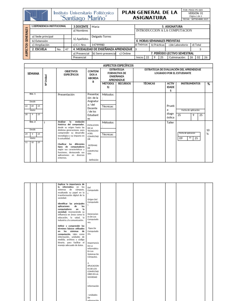 Introduccion A La Computacion | PDF | Hardware de la computadora ...