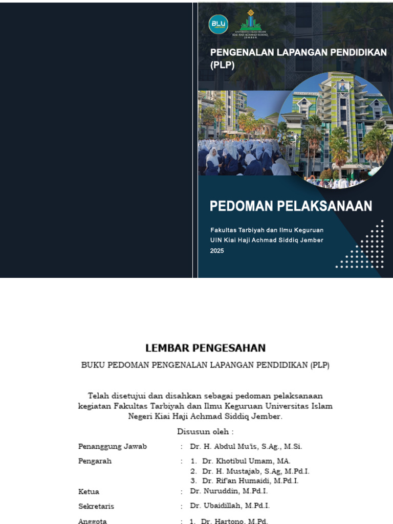 Buku Pedoman PLP 2025 | PDF