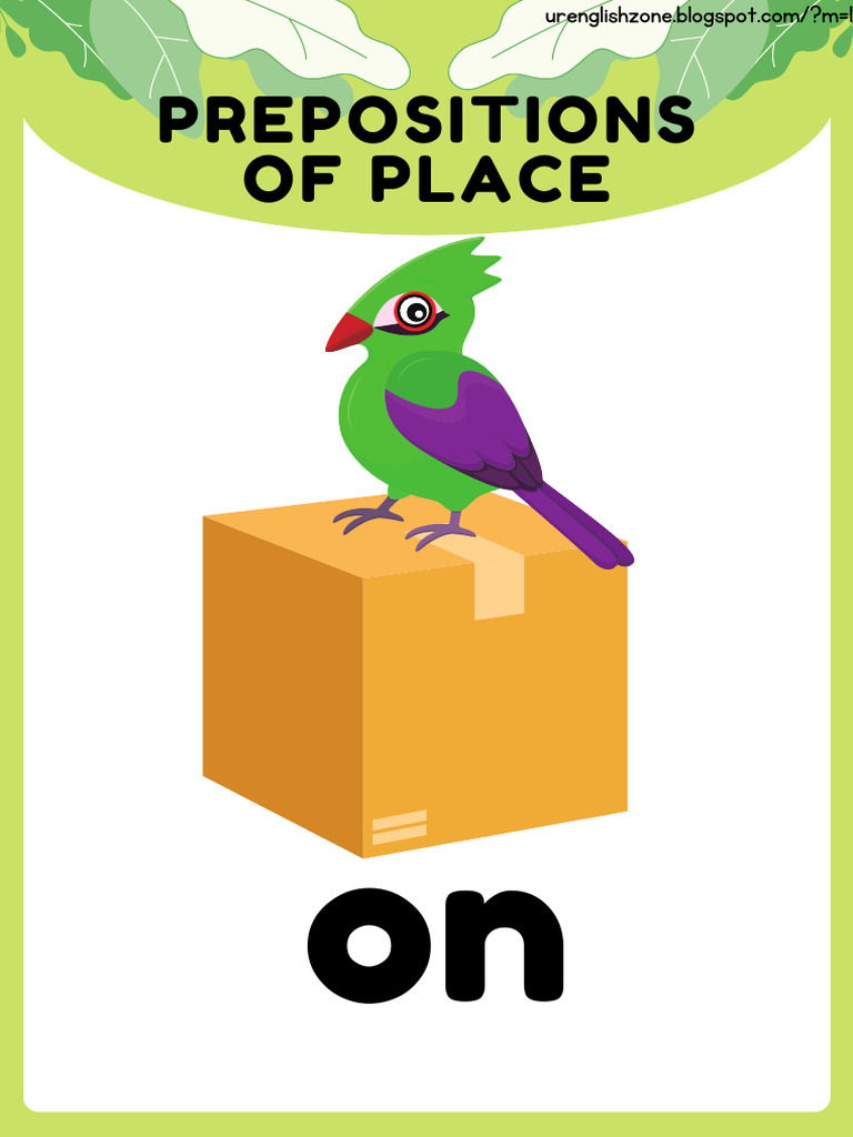 Prepositions Flashcards | PDF