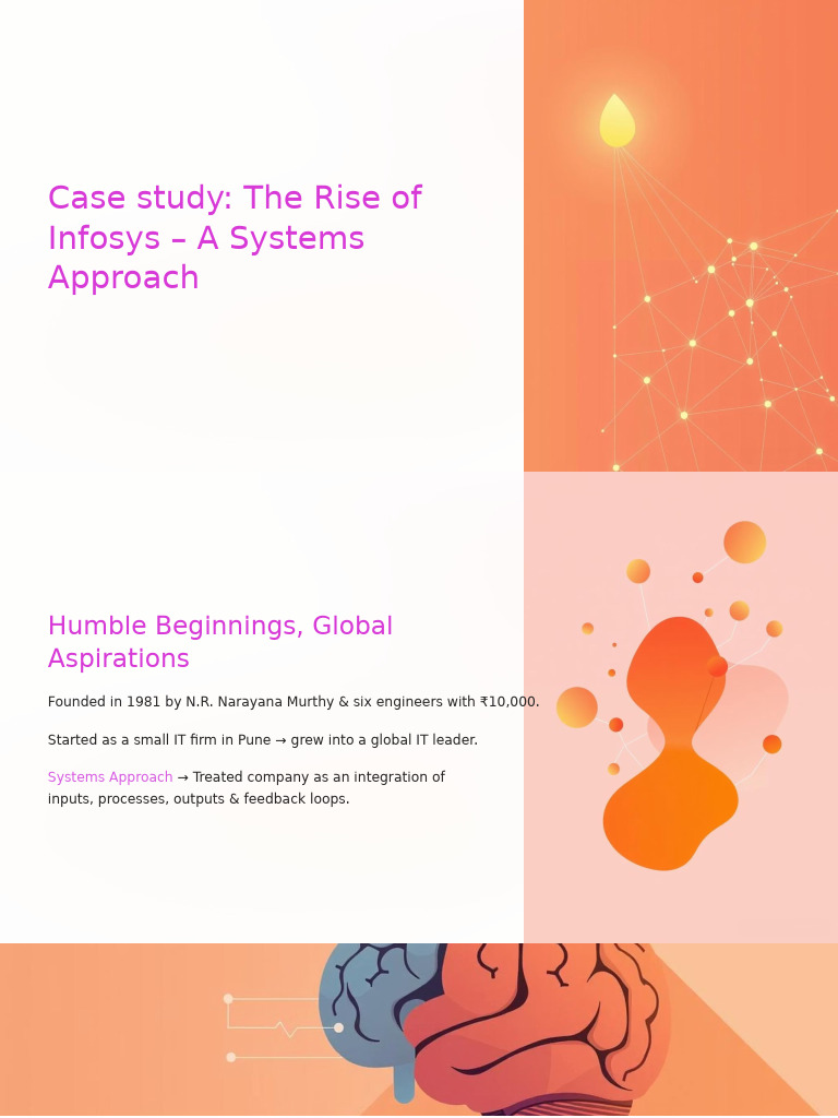 Infosys: Success Through Systems Approach | PDF | Governance | Innovation