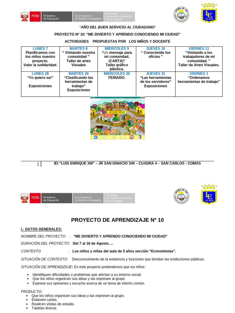 Aprendiendo sobre nuestra comunidad | PDF | Creatividad | Cognición