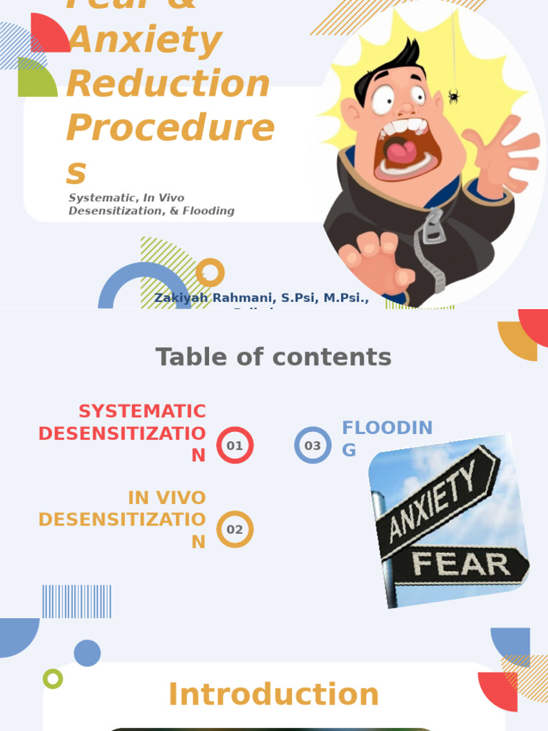 Pertemuan 3 - Systematic, in Vivo Desensitization, & Flooding | PDF
