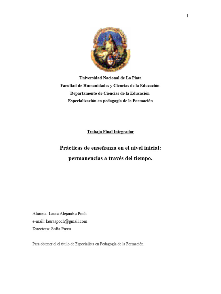 Documento Completo . | PDF | Educación de la primera infancia | Plan de estudios