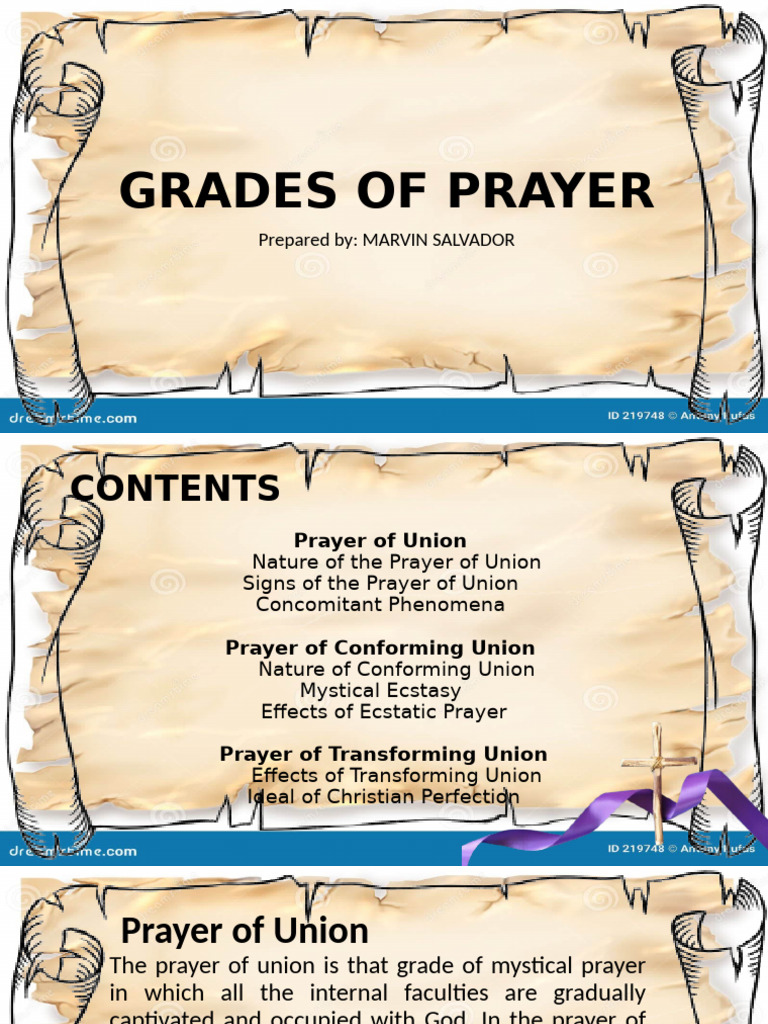 Grades of Prayer | PDF