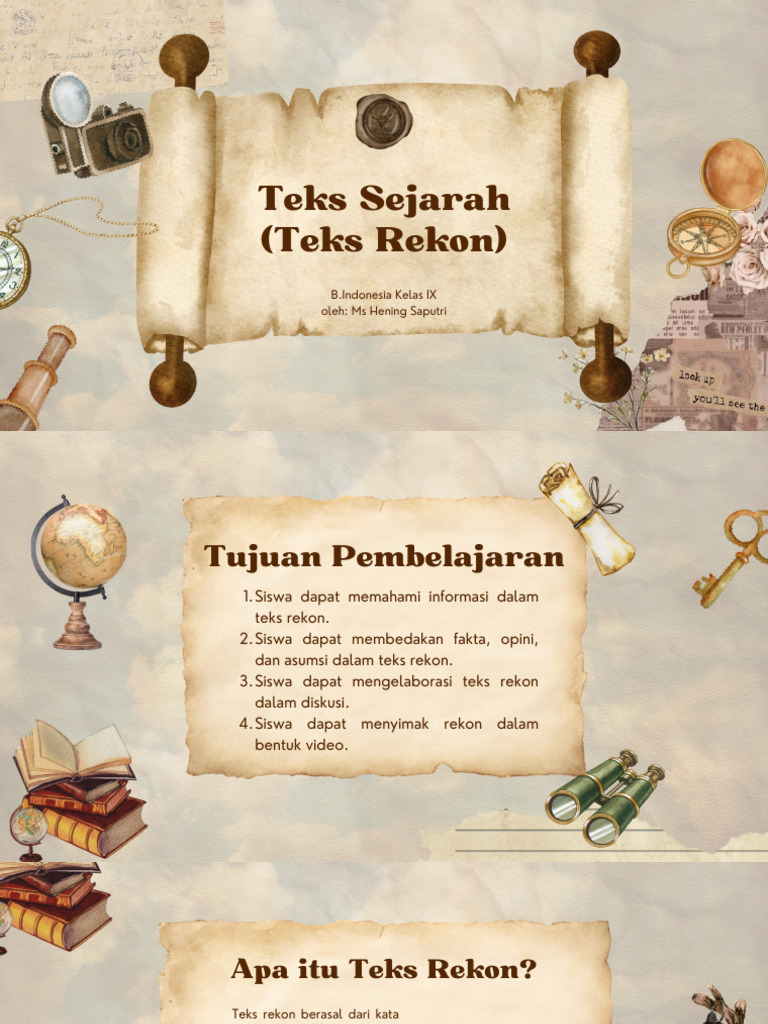 Teks Rekon | PDF