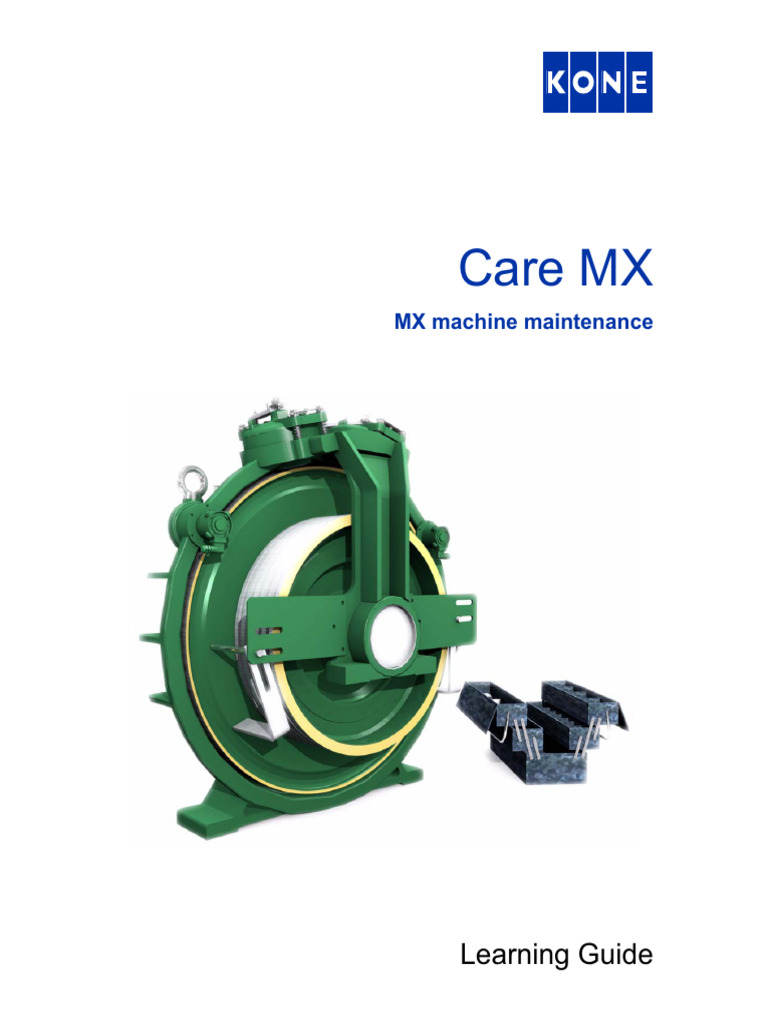 MX Machine Maintenance Training Guide | PDF | Elevator | Bearing ...