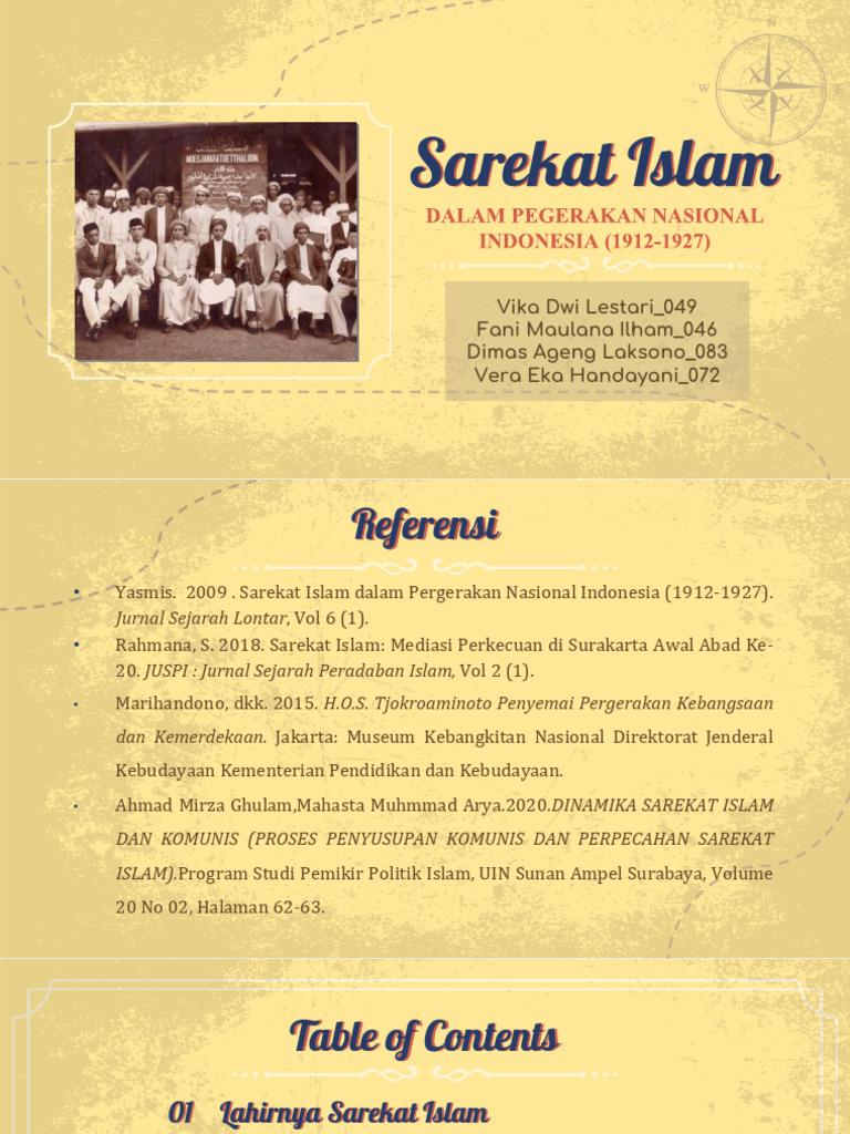 Peran Sarekat Islam dalam Sejarah Nasional | PDF
