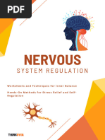 Nervous System Regulation Workbook | PDF | Psychology | Nervous System